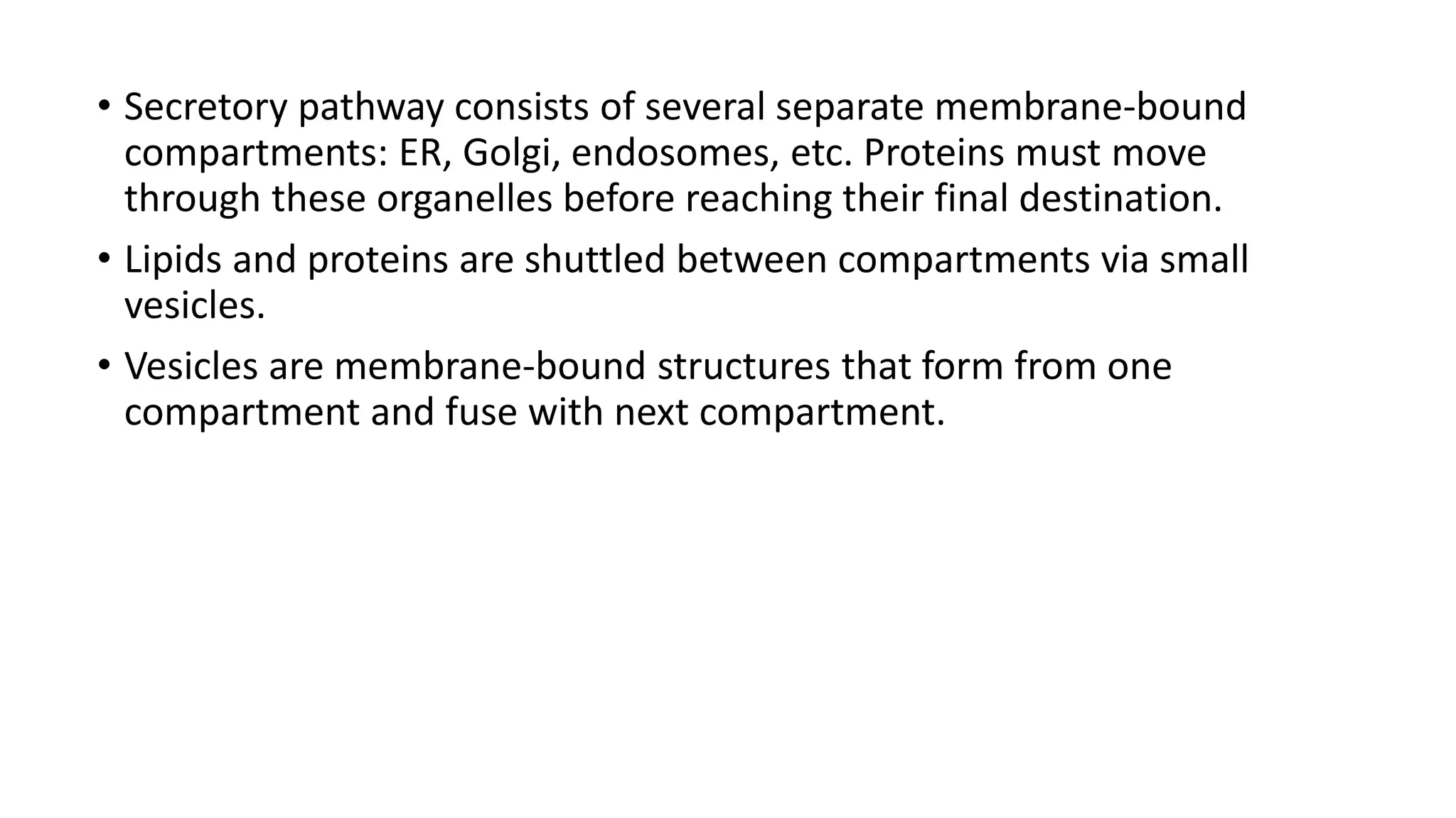 COPI and COPII Secretery pathways.pptx