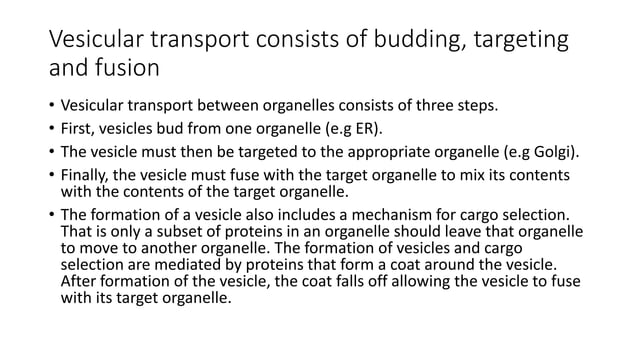 COPI and COPII Secretery pathways.pptx