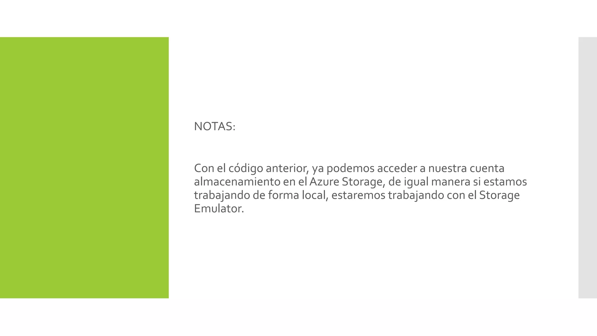 Copiando blobs desde el blob storage | PPT | Descarga Gratuita