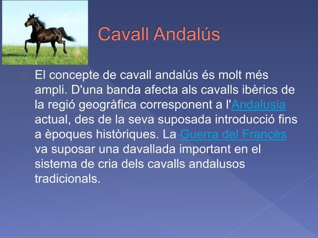 Els cavalls | PPT