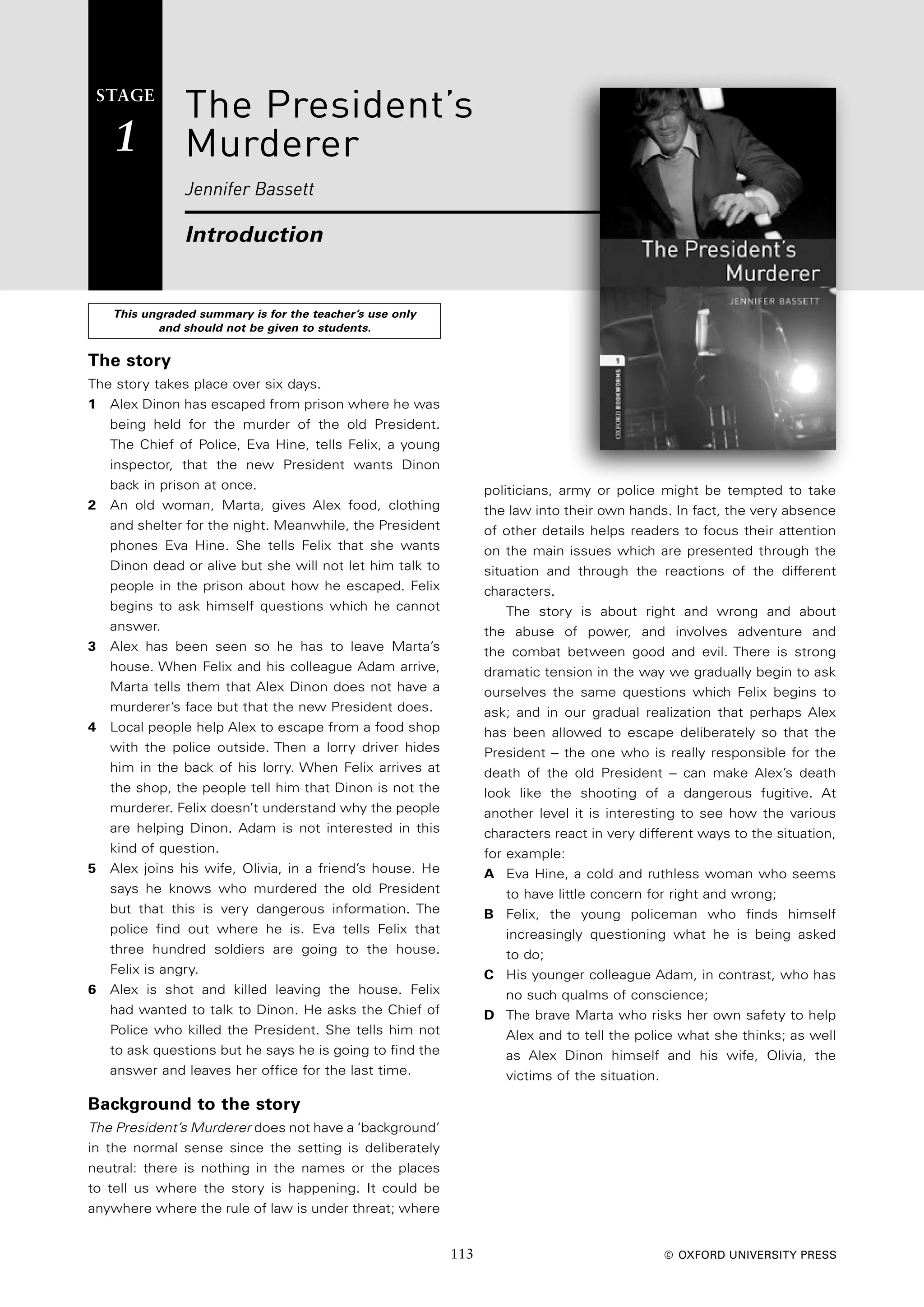 the president mureder | PDF