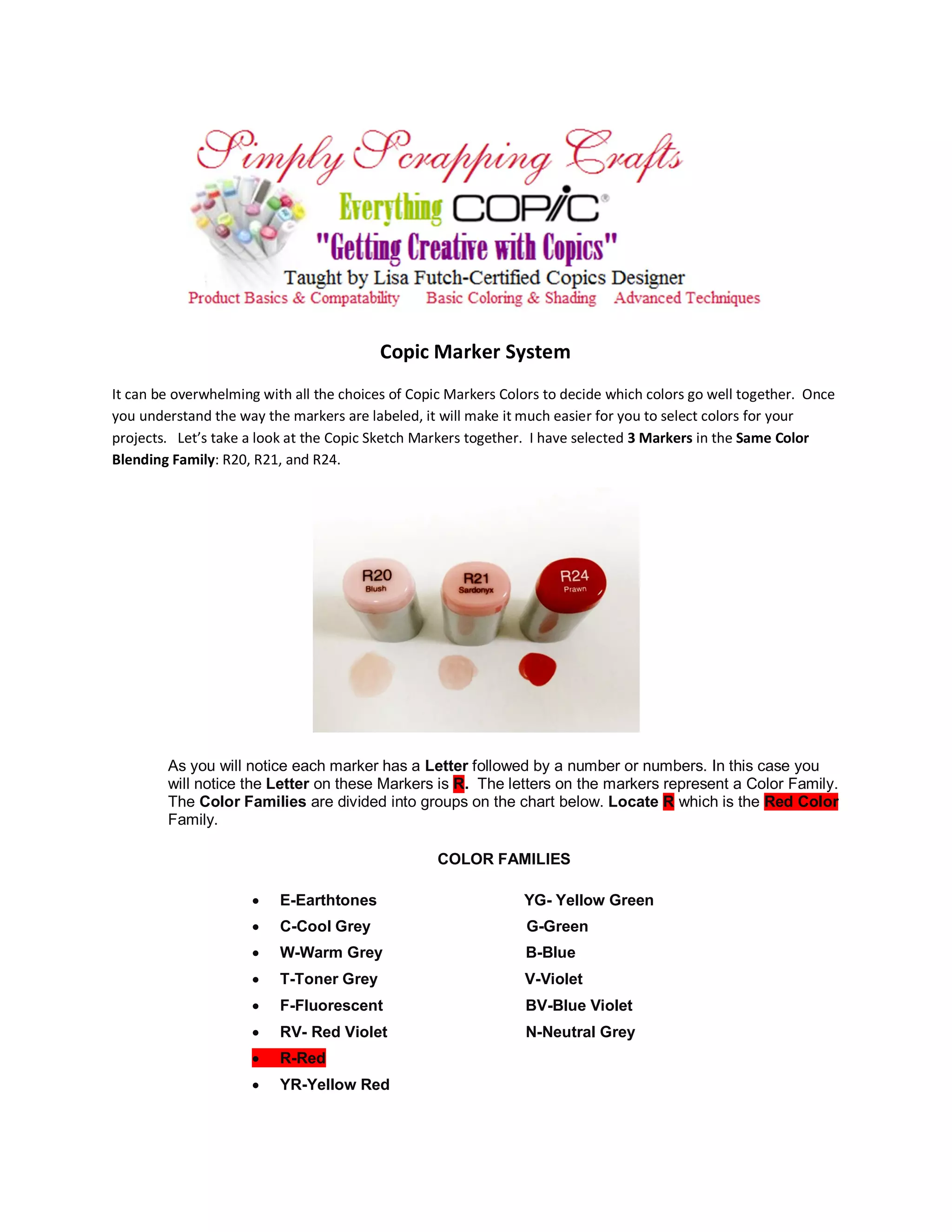 Copic color wheel | PDF