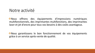 Copicom - Buy and maintain a photocopier and printer in Montreal | PPT
