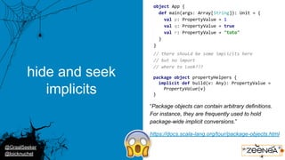 Scala bad practices, scala.io 2019 | PPT