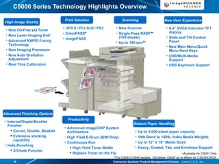Canon imageRUNNER ADVANCE Series | PPT
