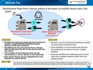 Canon imageRUNNER ADVANCE Series | PPT