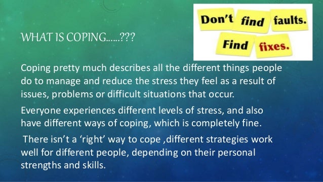 Coping Meaning