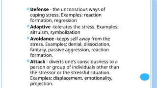 Coping-mechanism george vailant -2544.pptx