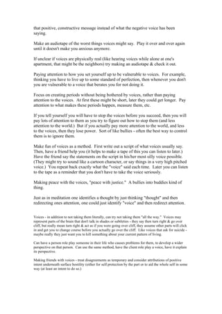 Coping with-voices-list | DOC