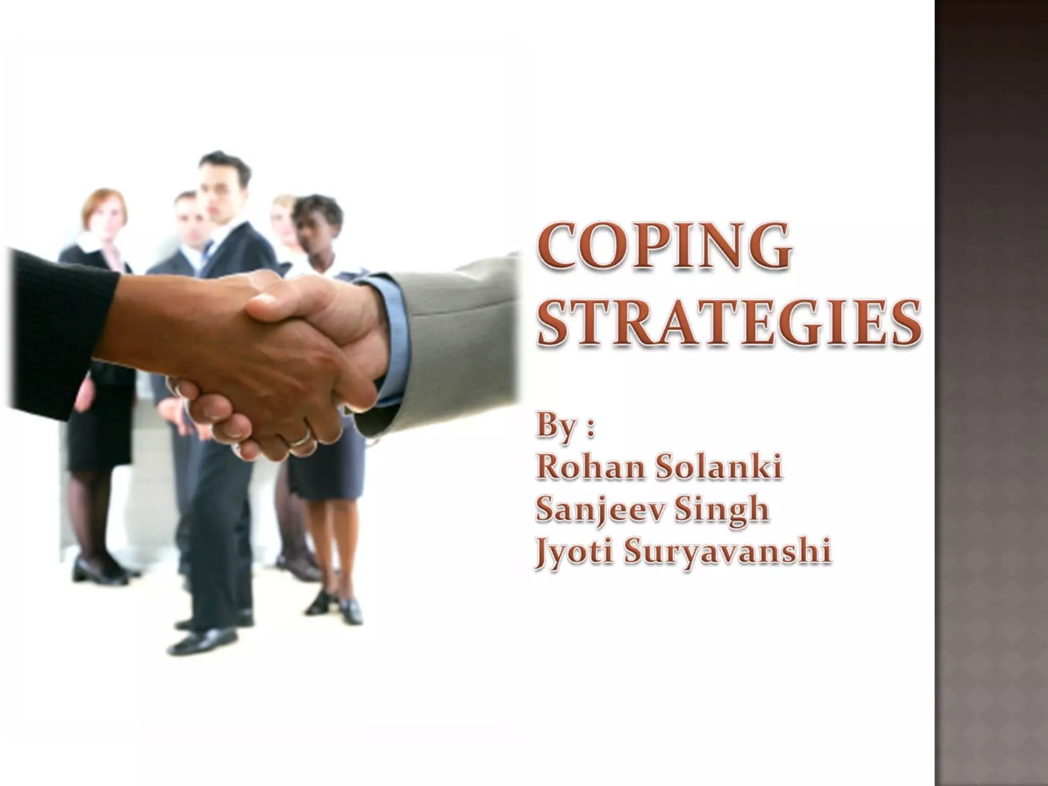Coping Strategies | PPT