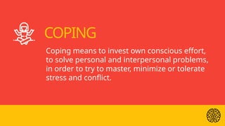Coping Mechanisms Lecture Notes (Psychiatric Mental Health Nursing) | PPTX