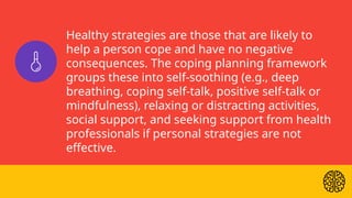 Coping Mechanisms Lecture Notes (Psychiatric Mental Health Nursing) | PPTX