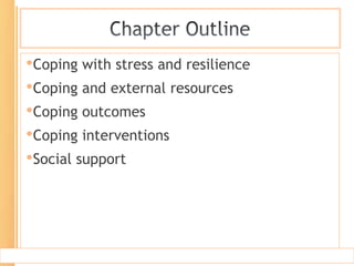 Coping, Resilience and Social Support.ppt