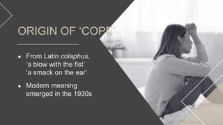 The meaning of coping with chronic pain | PPTX