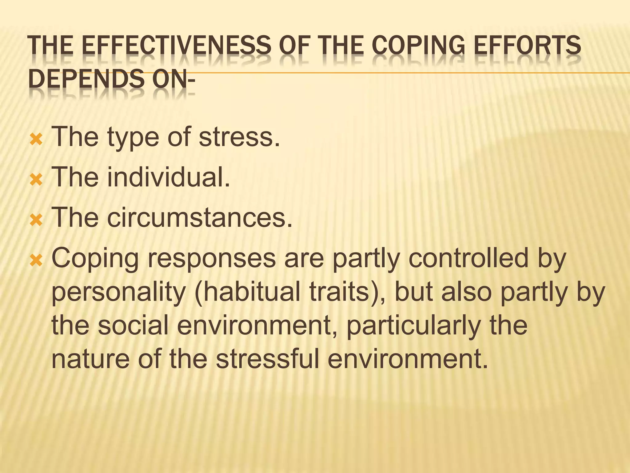 Coping skills | PPTX