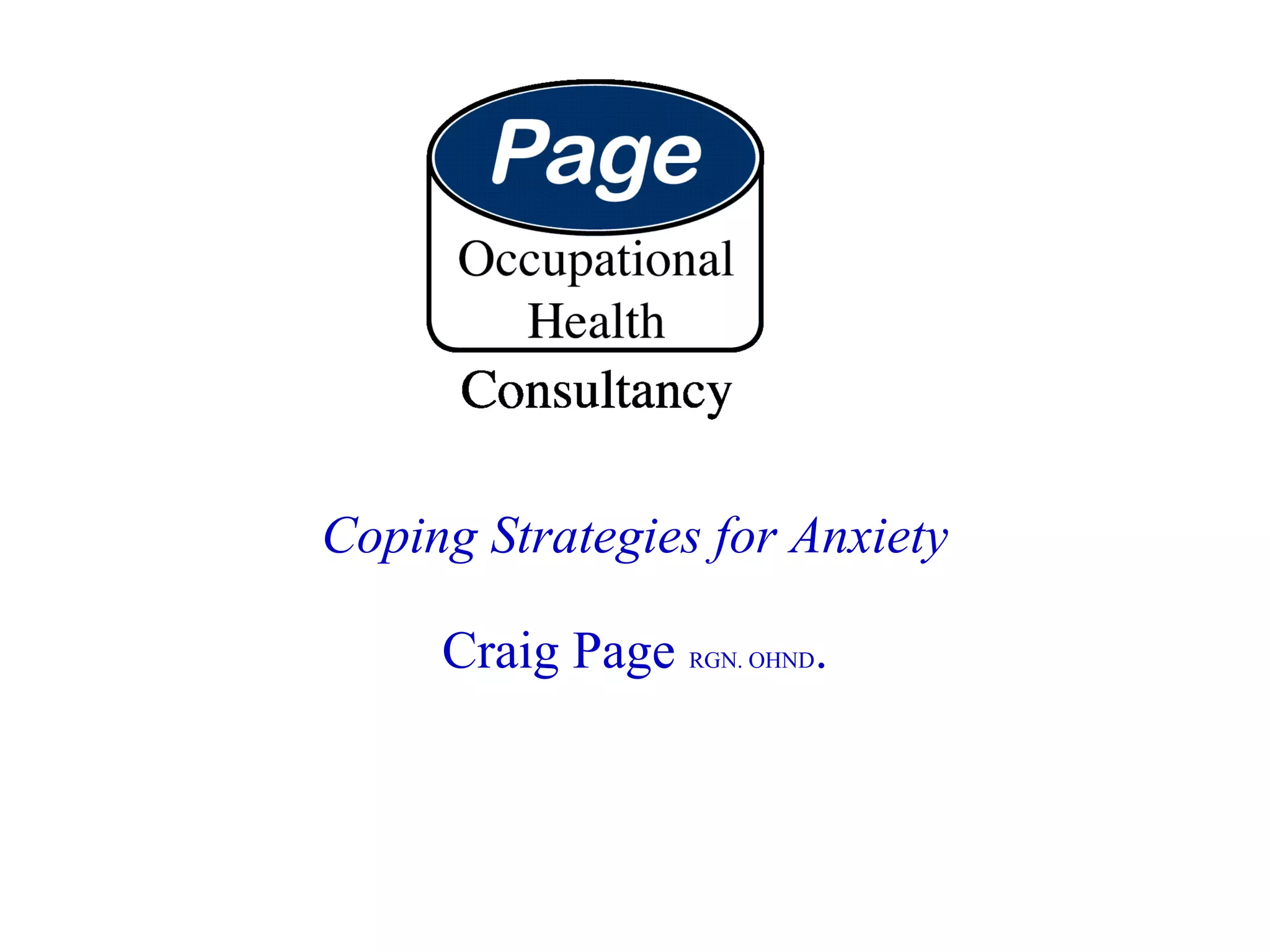 Coping Strategies For Dealing With Employees Suffering With Stress | PPT