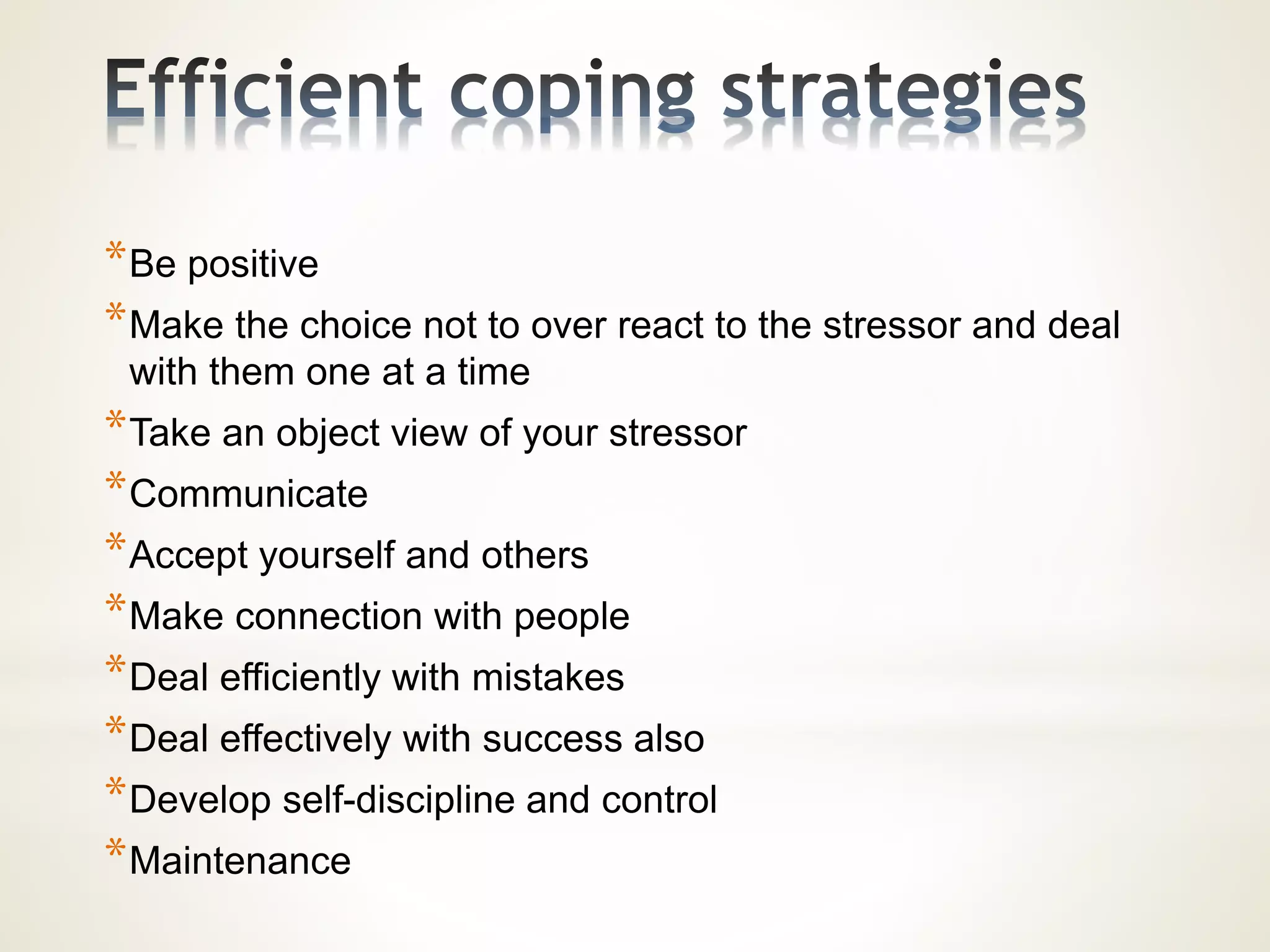 PPT on Coping strategies made By Jyoti Pali, Research Scholar | PPTX