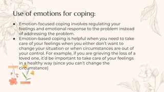 Coping strategies and emotional intelligence-Group 5.pptx