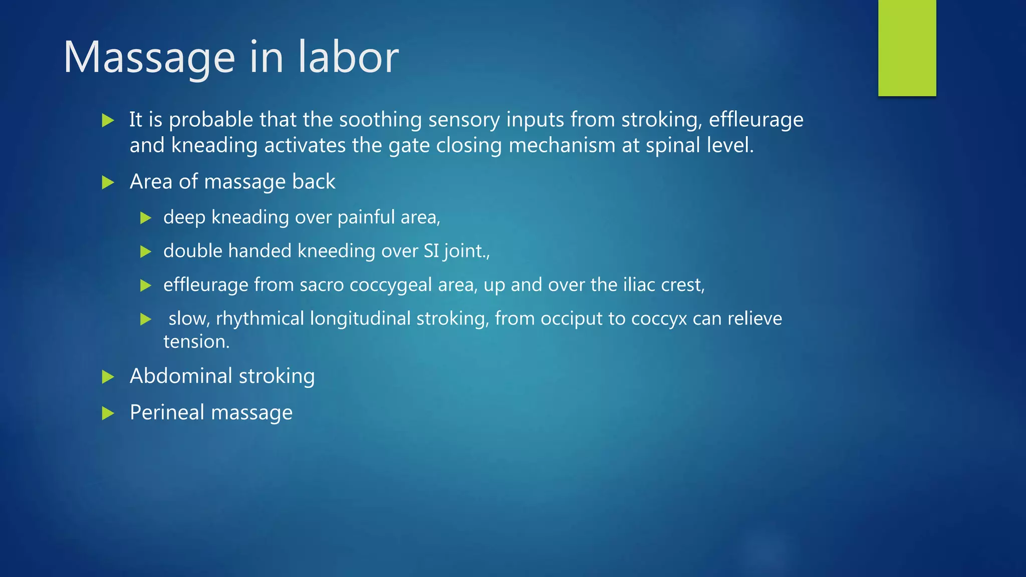 Coping strategies in labour | PPTX