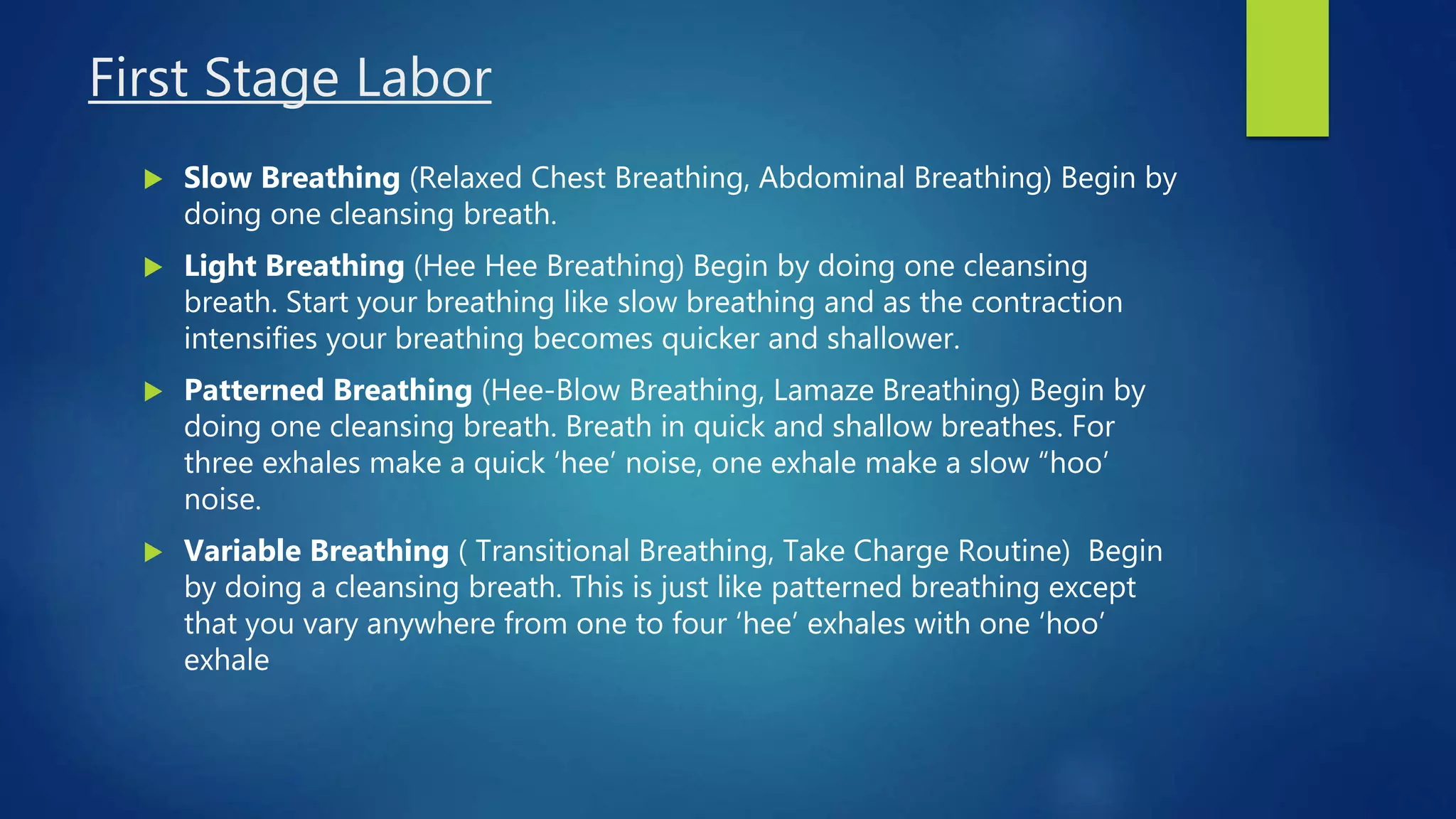 Coping strategies in labour | PPTX