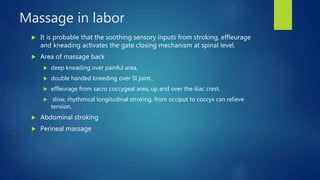 Coping strategies in labour | PPTX