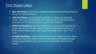 Coping strategies in labour | PPTX