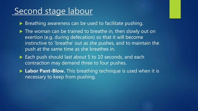 Coping strategies in labour | PPTX | Pregnancy | Reproductive Health