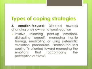 Coping strategies ppt | PPT