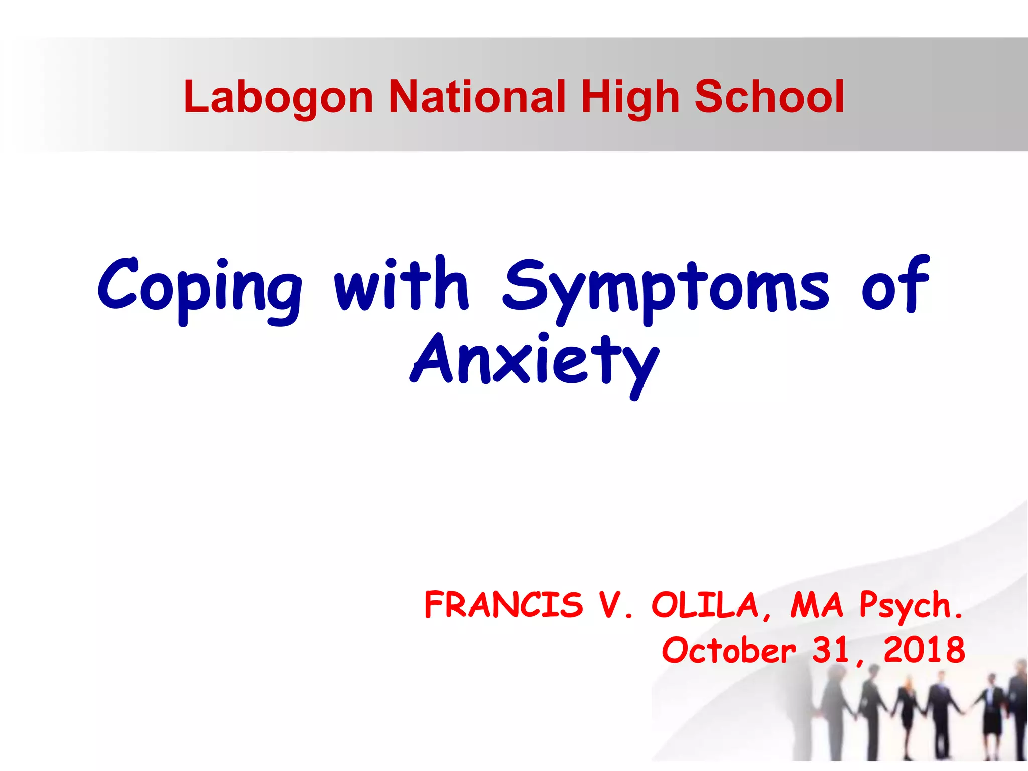 coping with anxiety.ppt
