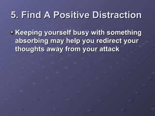 Coping with anxiety attacks 5 key strategies | PPT | Brain and Nervous ...