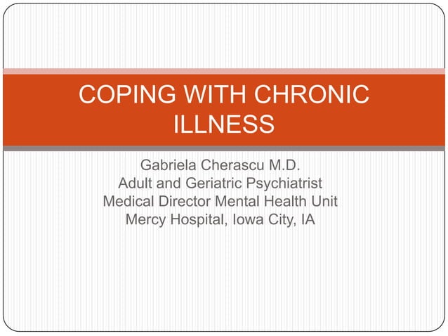 Coping with chronic illness | PPTX | Digestive Disorders | Diseases and ...