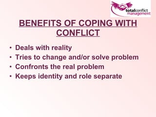 Coping with conflicts (new) | PPT