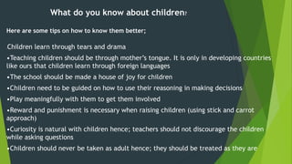 COPING WITH CONTEMPORARY CHILDREN surely | PPT