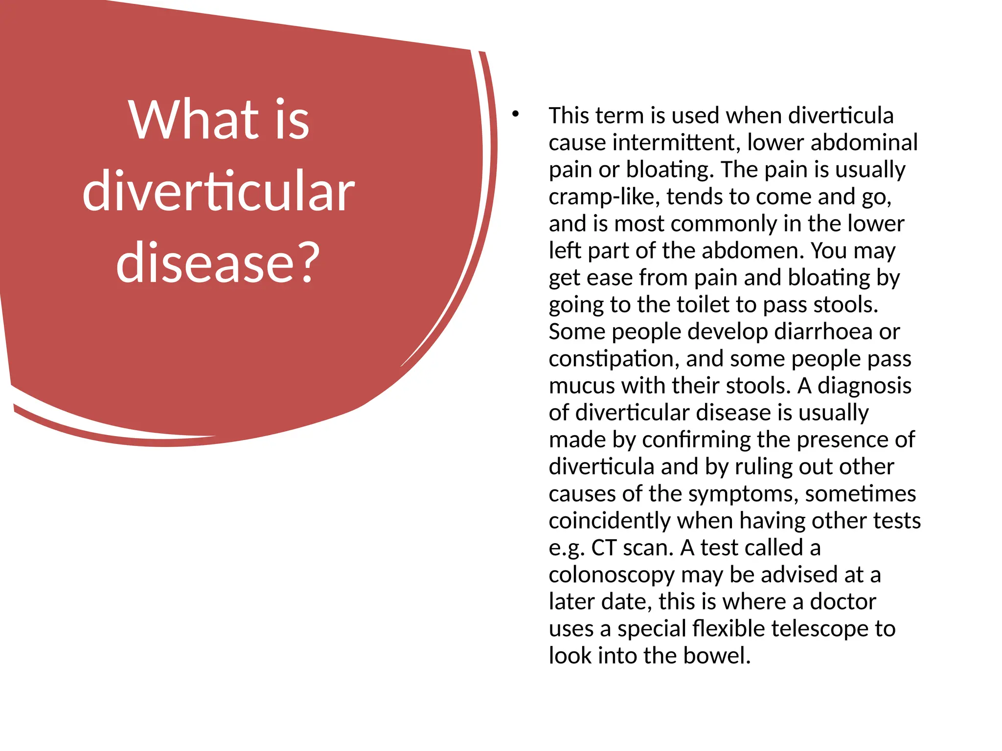 Coping with Diverticulitis of the Human Body | PPTX