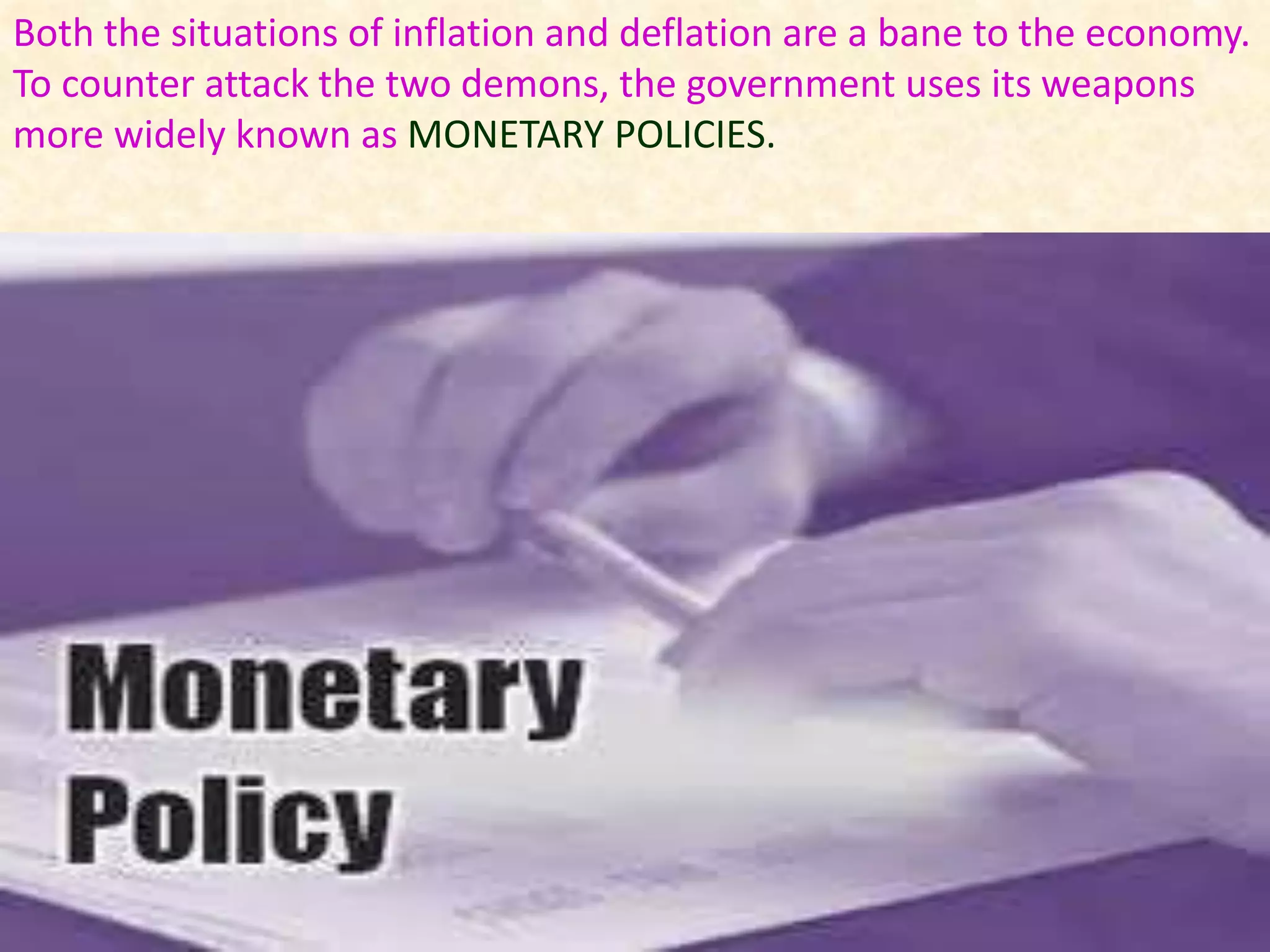 Coping with Inflation and Deflation | PPTX