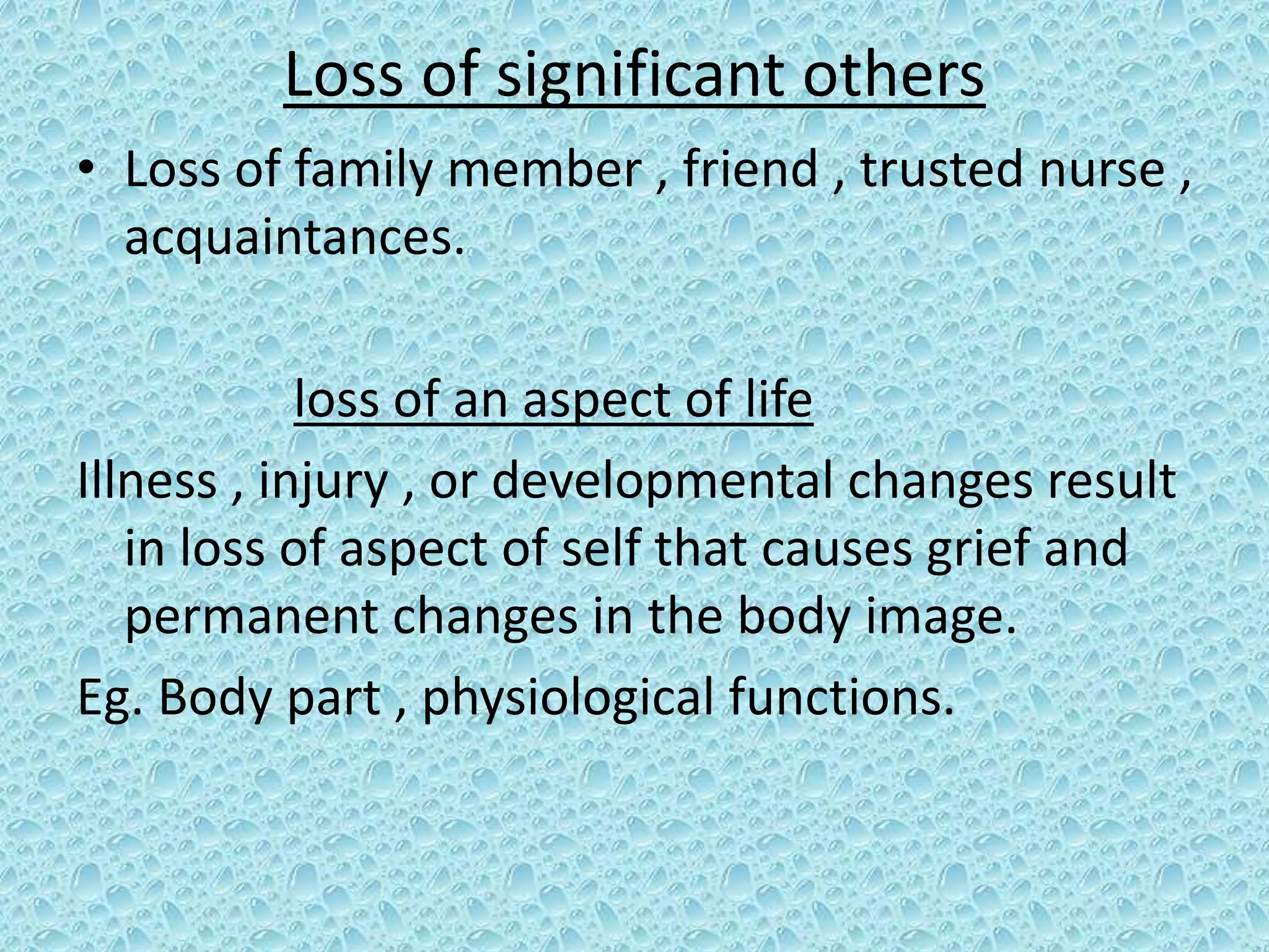 Coping with loss , and death ppt- By Ms. Ritika soni | PPTX