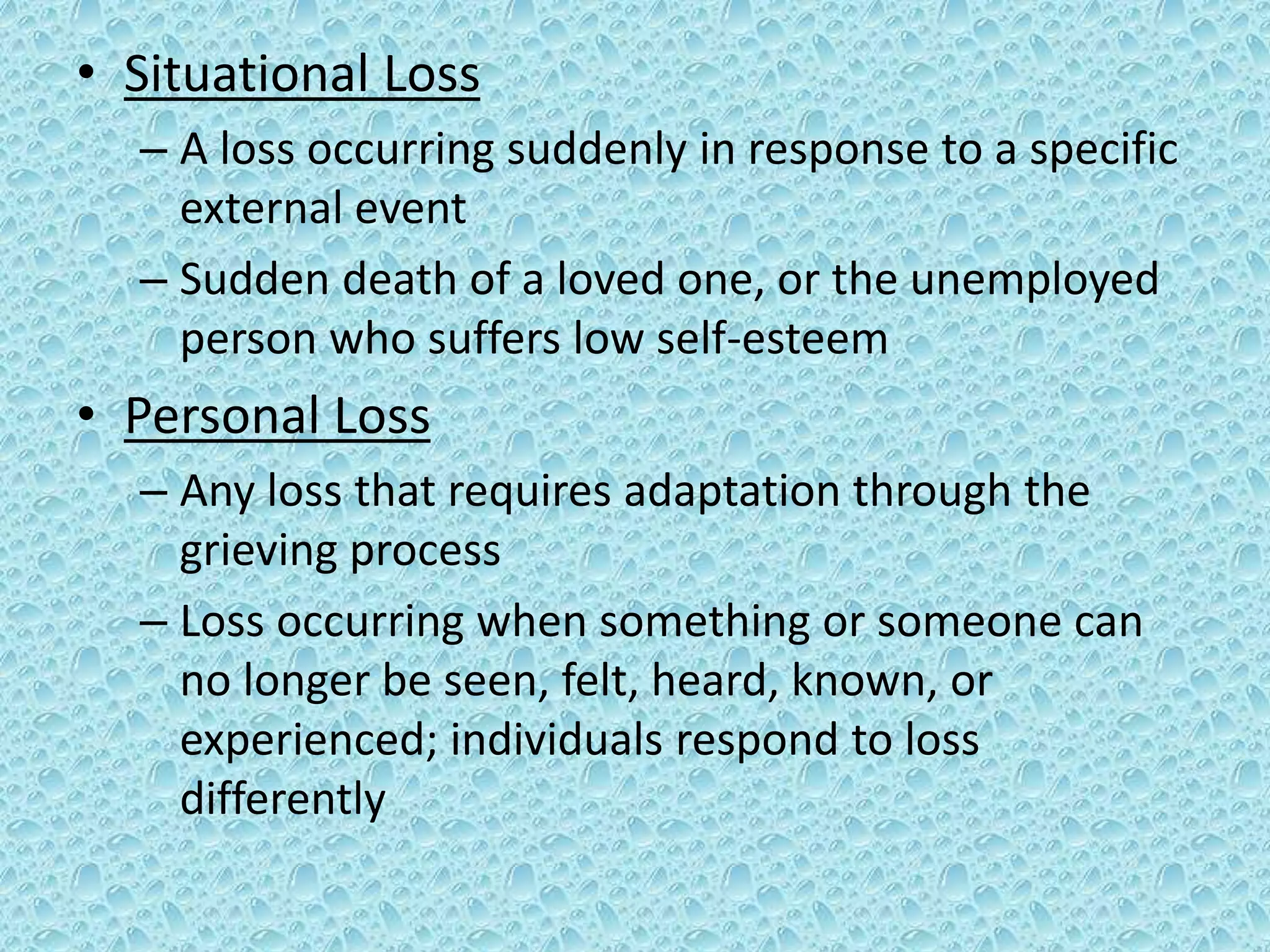 Coping with loss , and death ppt- By Ms. Ritika soni | PPTX