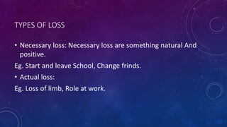 coping with loss , death and grieving.pptx