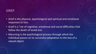 coping with loss , death and grieving.pptx