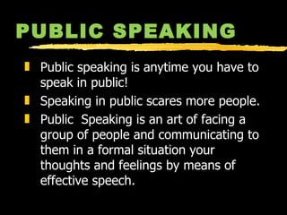 Coping with speech anxiety | PPT