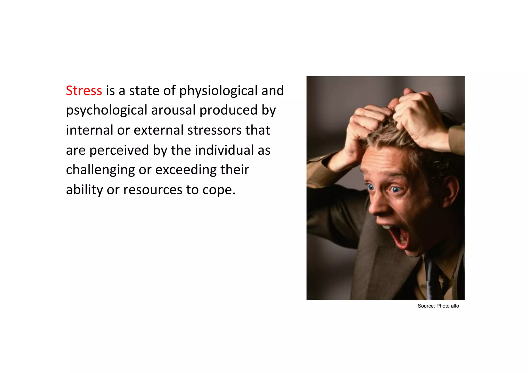 Coping with stress.ppt | Fitness and Exercise | Healthy Living