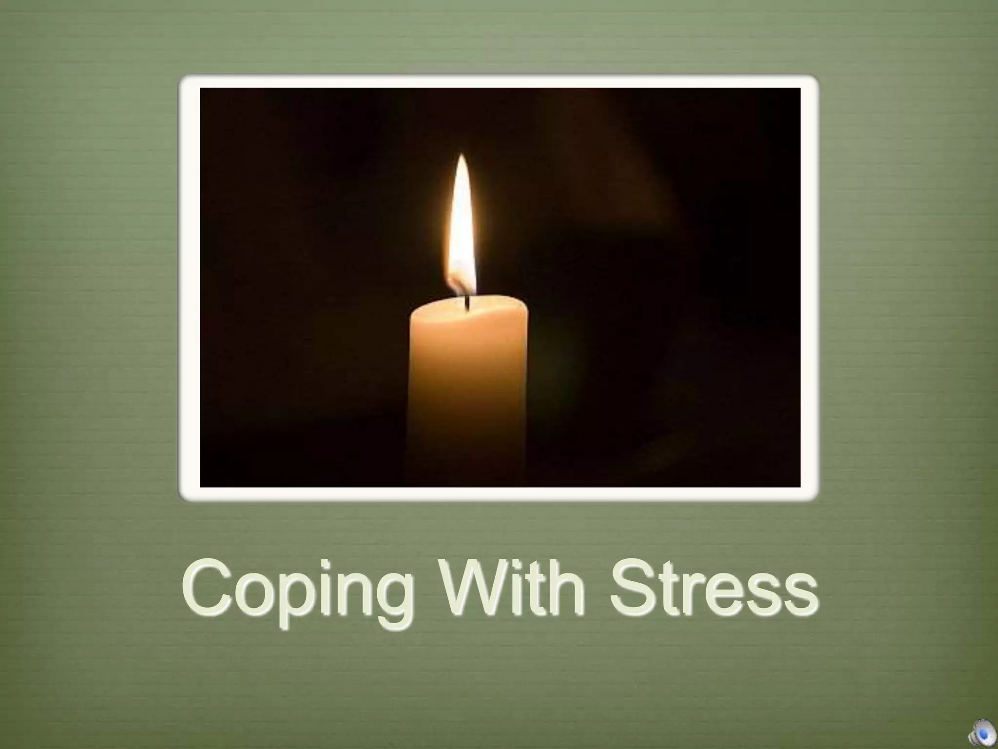 Coping with stress | PPTX