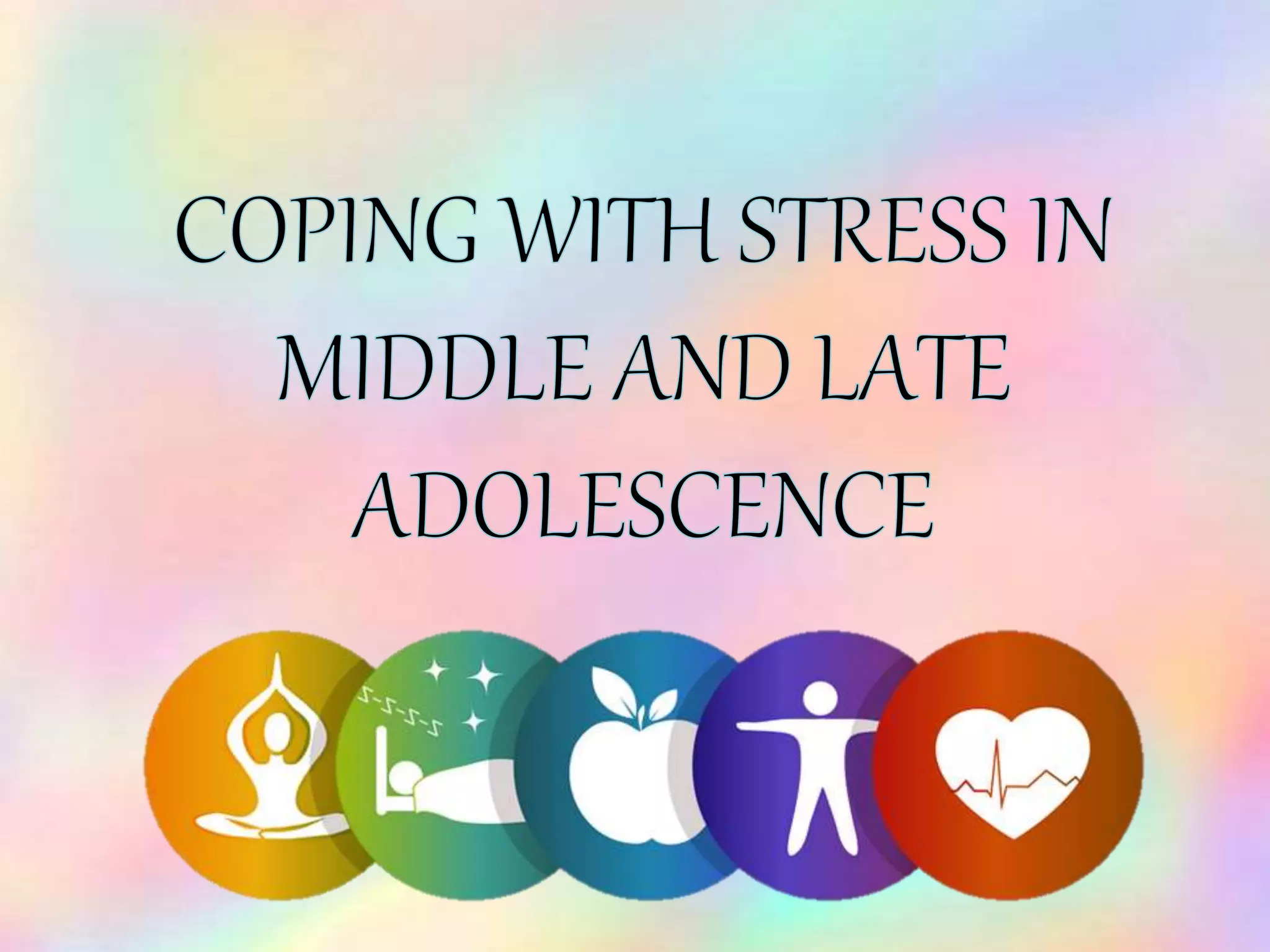 C oping with stress personal development | PPTX