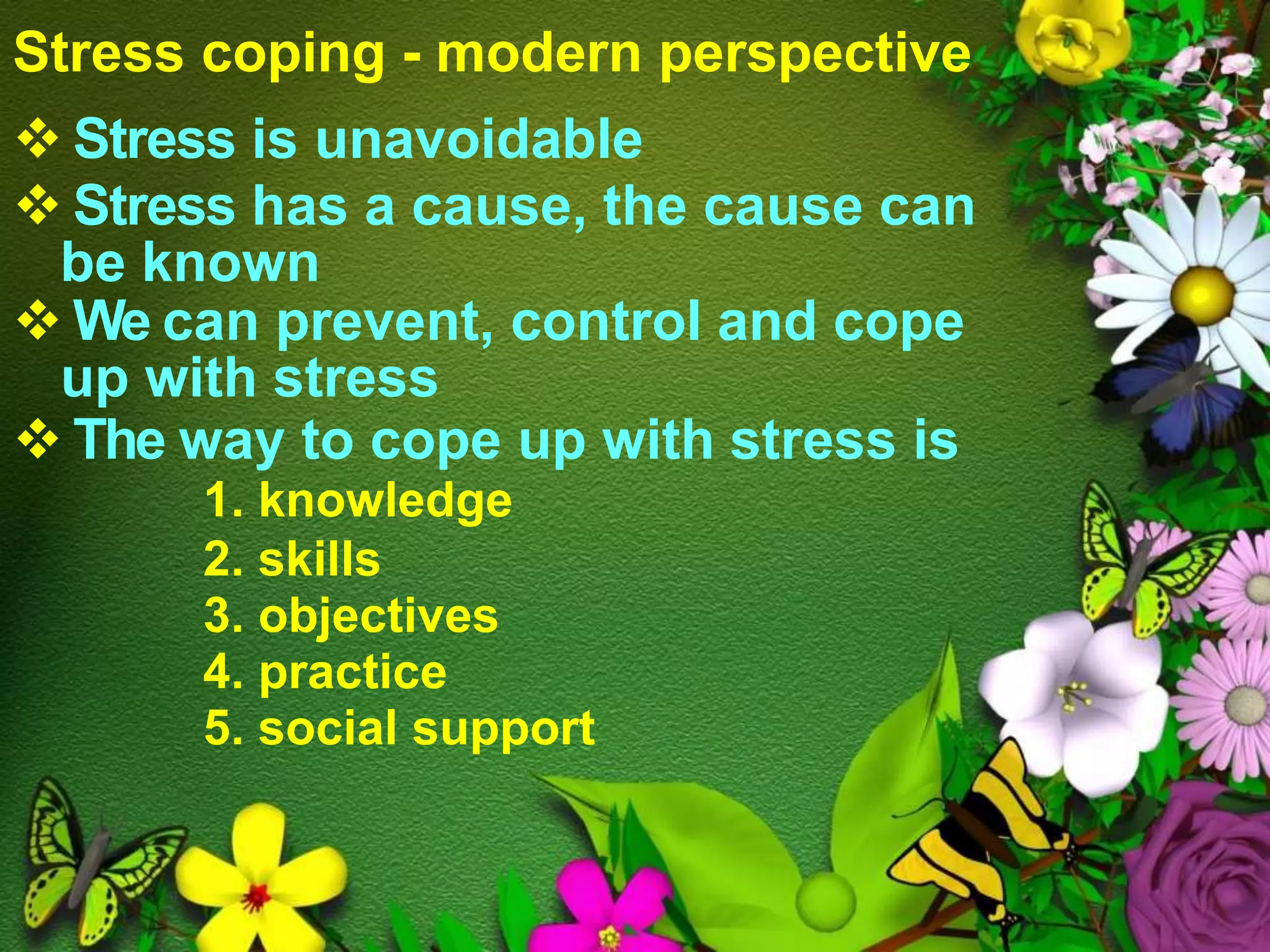 Coping with stress | PDF | Mental Health | Diseases and Conditions