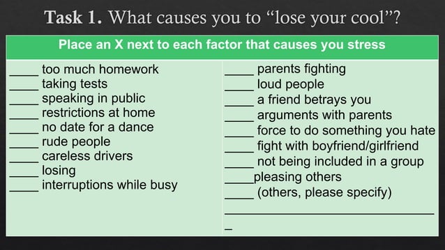 COPING WITH STRESS POWERPOINT PRESENTATION | PPTX