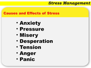 Coping with stress_Personal Developmentpptx | PPTX