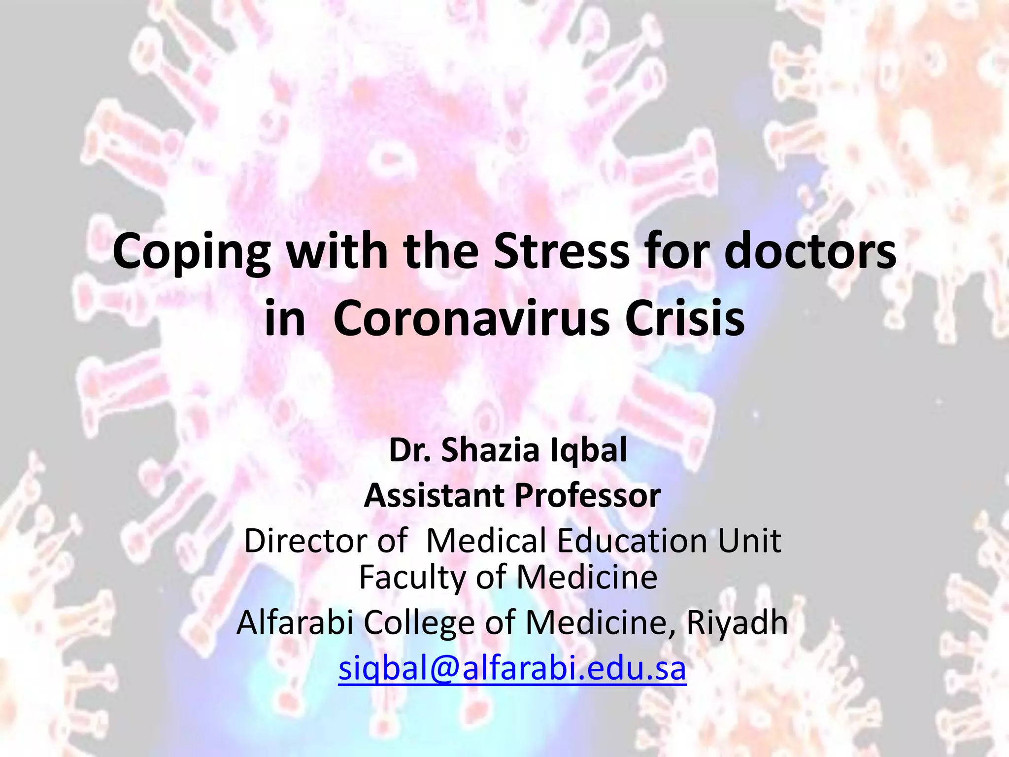 Coping with stress in coronavirus | PDF | Infectious Diseases ...