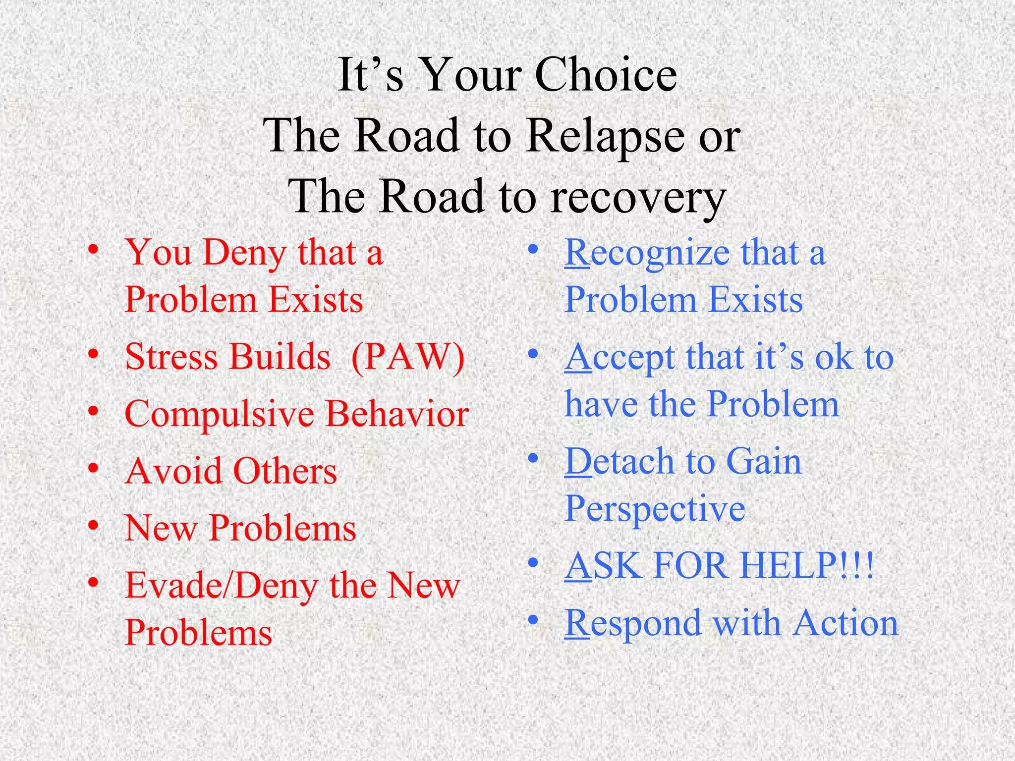 Coping with stuck points | PPT