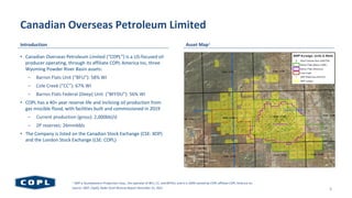 COPL Investor Presentation, April 2022 | PDF