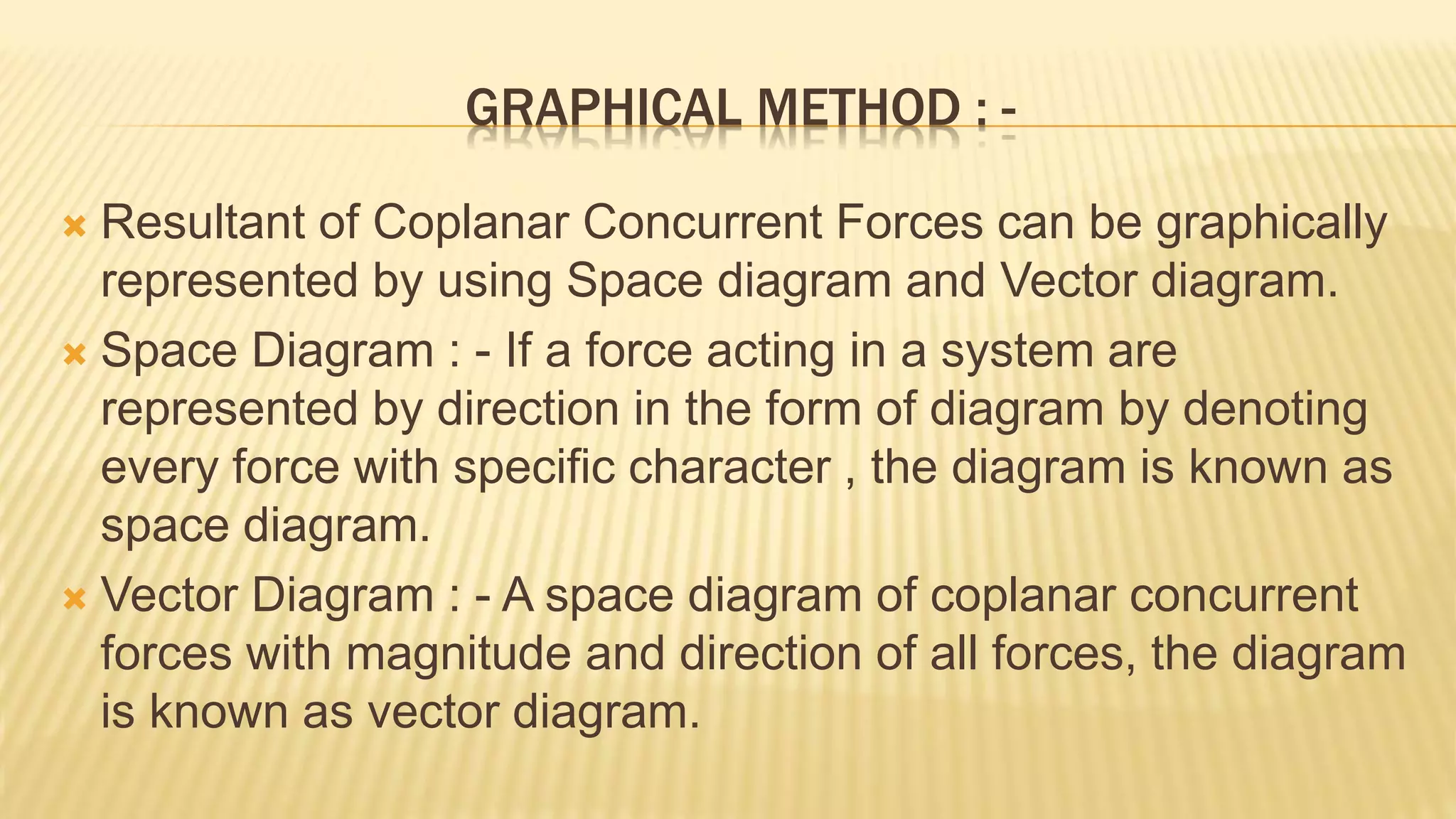 Coplanar concurrent forces PPT GTU | PPTX